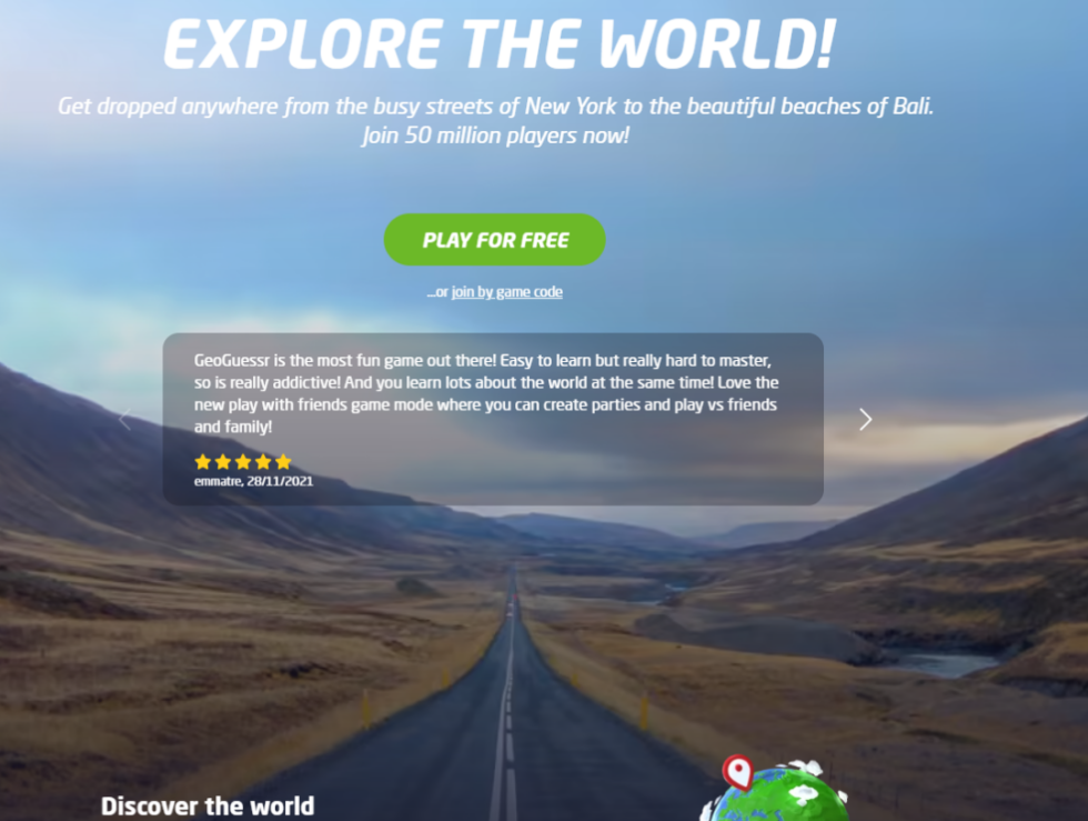 GeoGuessr : Le site pour les amateurs de géographie et voyages